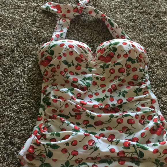 Swim | Cherry One Piece Swimsuit | Poshmark
